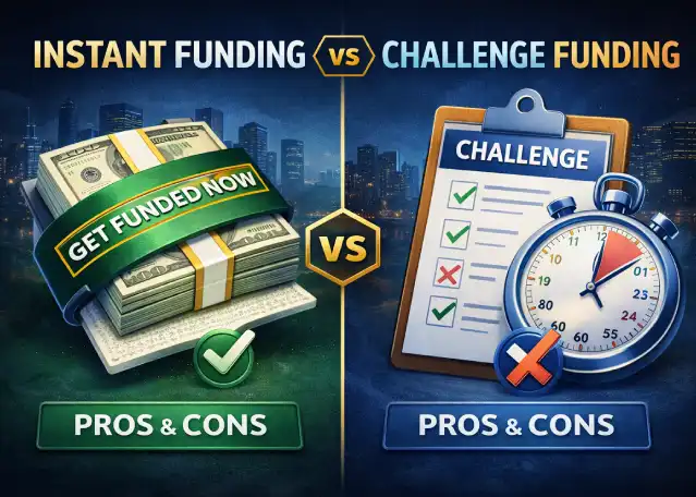 Instant Funding vs Challenge Funding: Pros and Cons