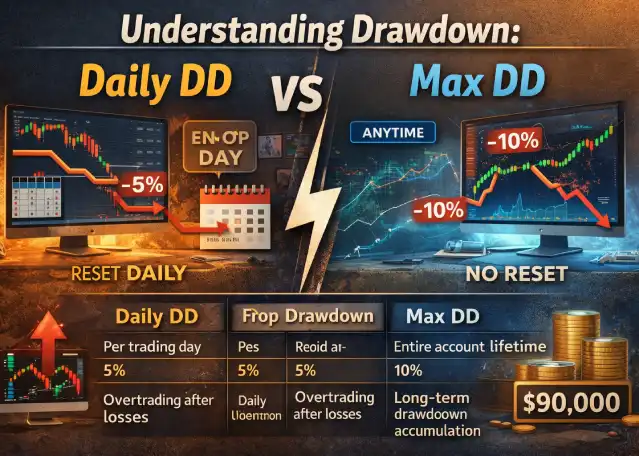 Understanding Drawdown: Daily DD vs Max DD
