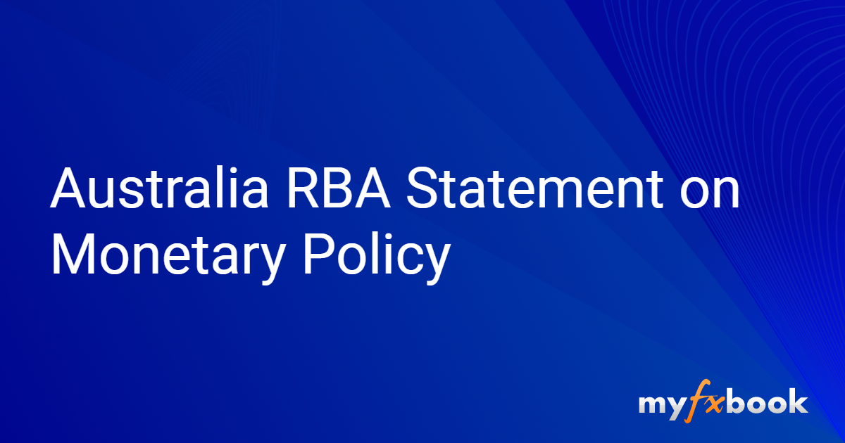 Australia RBA Statement on Monetary Policy