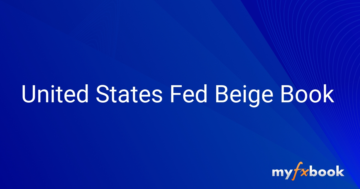 United States Fed Beige Book