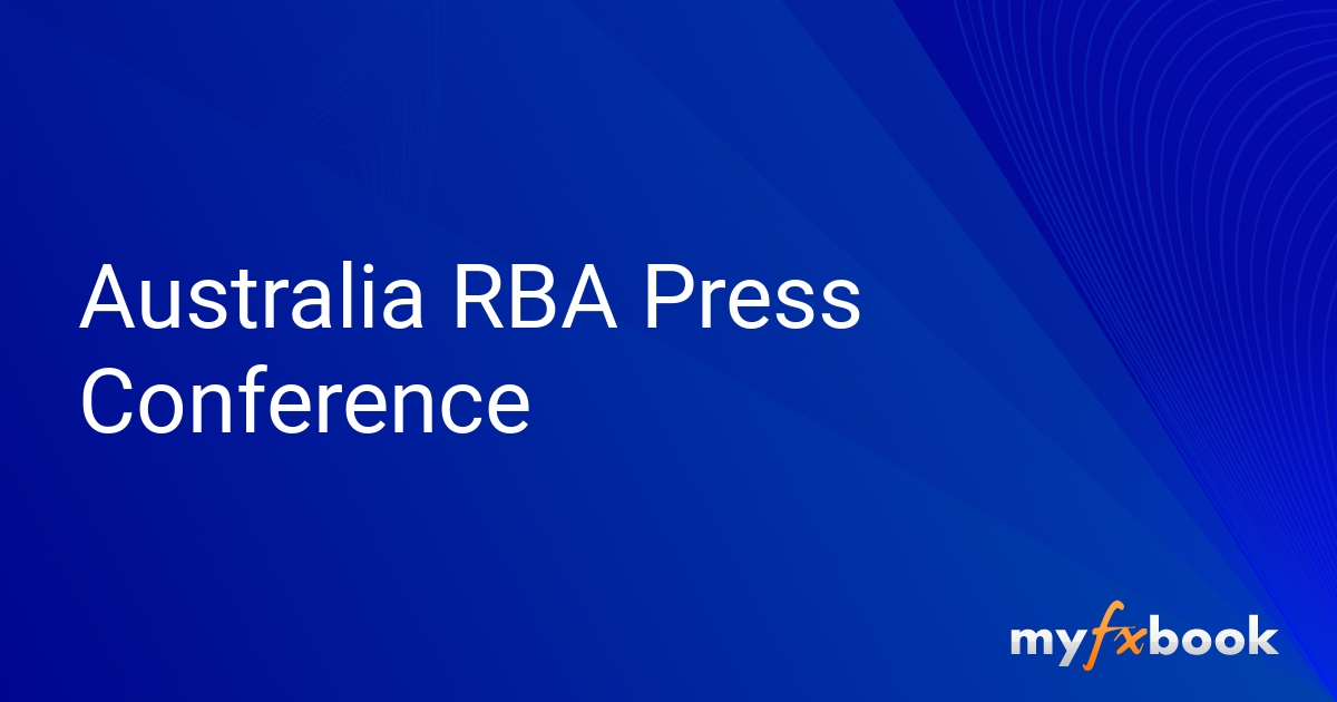 Australia RBA Press Conference