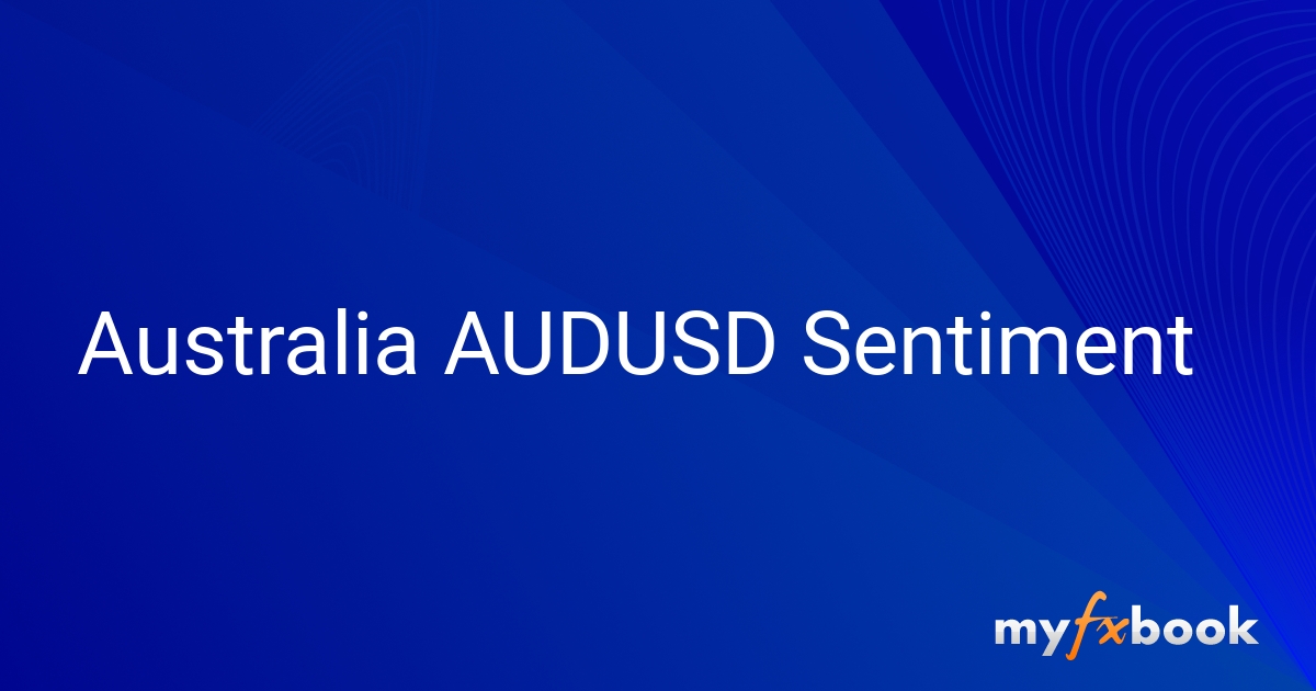 Australia Myfxbook AUDUSD Sentiment