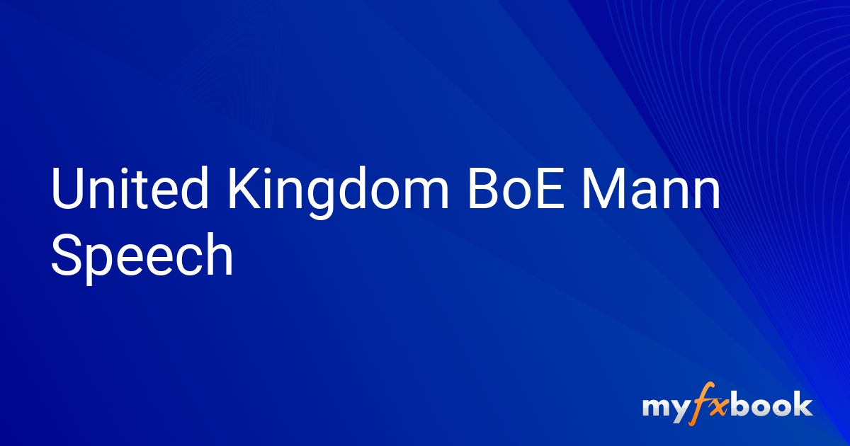 United Kingdom BoE Mann Speech