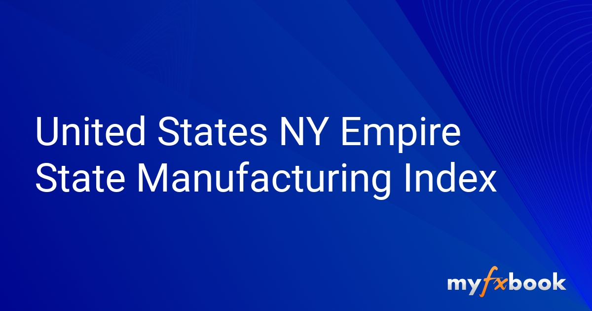 United States NY Empire State Manufacturing Index