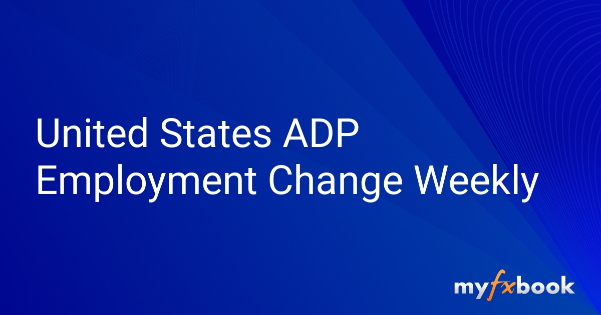 United States ADP Employment Change Weekly
