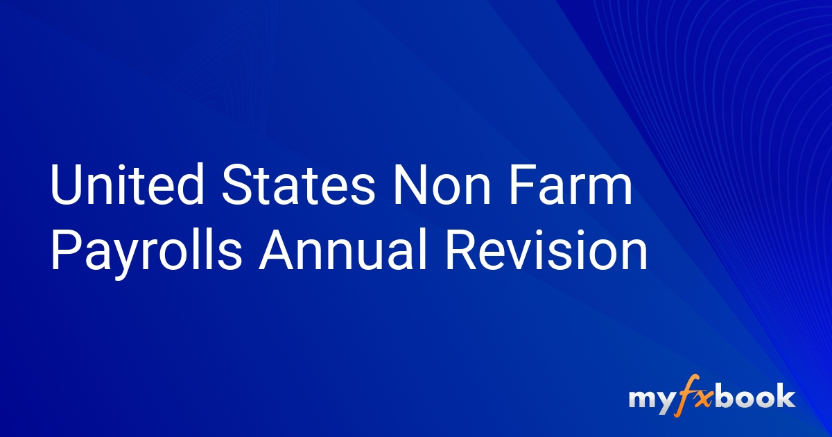 United States Non Farm Payrolls Annual Revision