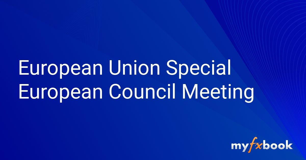 European Union Special European Council Meeting