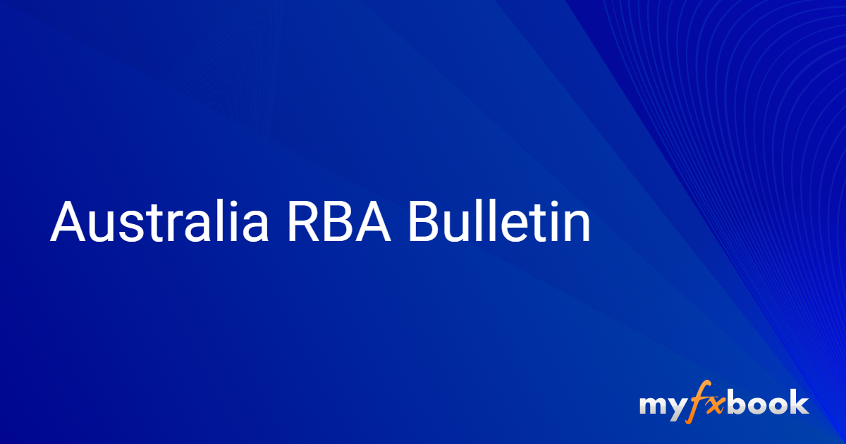 Australia RBA Bulletin