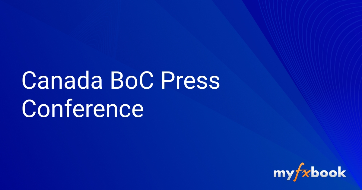 Canada BoC Press Conference